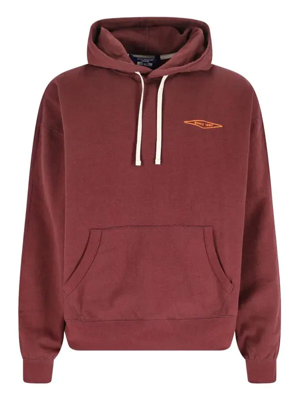 Junya Watanabe Cotton Hooded Pullover - Red
