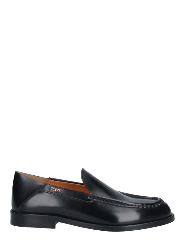 TOD`S Tod's Calf Leather Loafers - Black