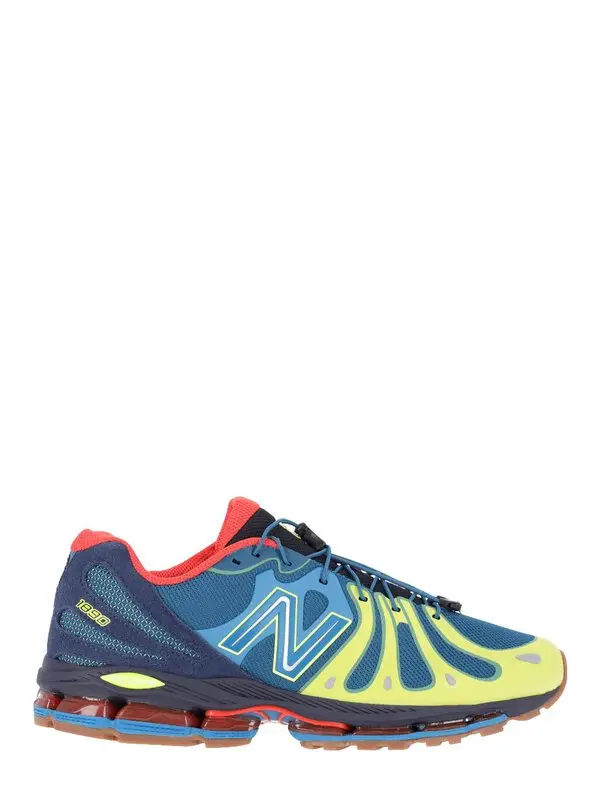 NEW BALANCE Synthetic Mesh Sneakers - Green