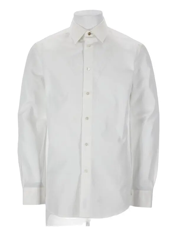 Paul Smith Cotton Button-down Dress Shirt - White