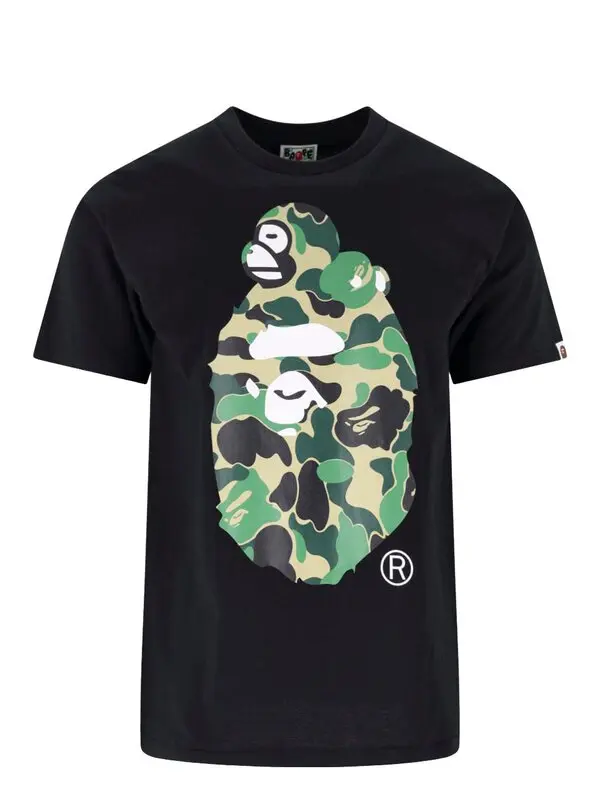 A BATHING APE Graphic Ape T-shirt - Black