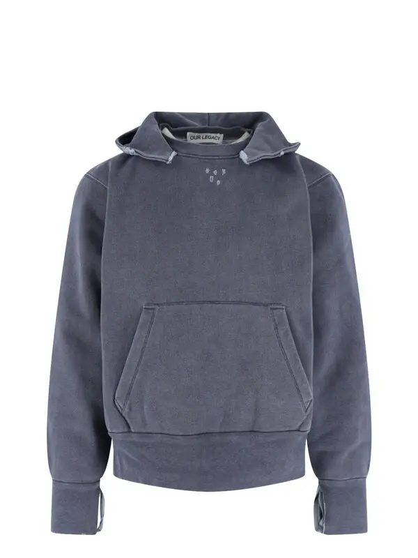 Our Legacy Organic Cotton All-over Graphic Sweatshirt - Blue