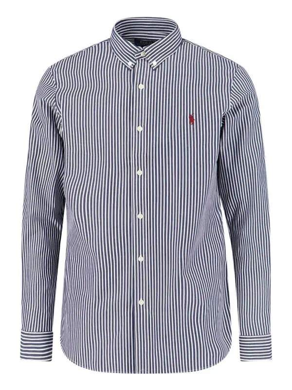 Polo Ralph Lauren Cotton Stretch Polo Shirt For - Blue
