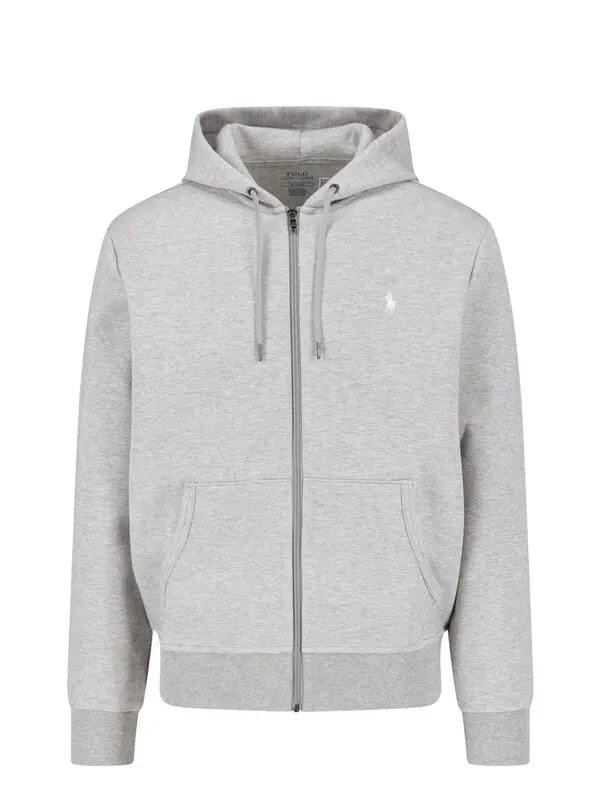 Polo Ralph Lauren Cotton Blend Knit Sweater - Grey