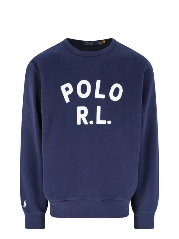 Polo Ralph Lauren Cotton Blend Sweatshirt - Blue