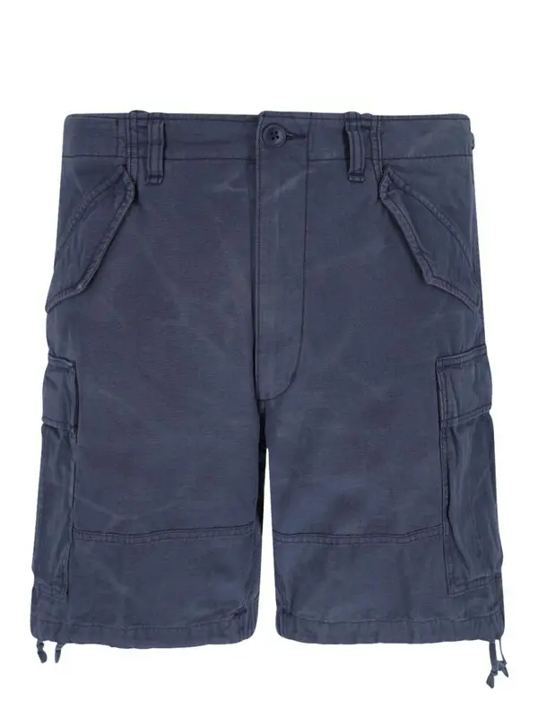 Polo Ralph Lauren Cargo Cotton Classic Trousers - Blue