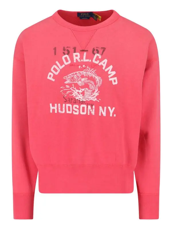 Polo Ralph Lauren Hooded Pullover Sweatshirt - Red