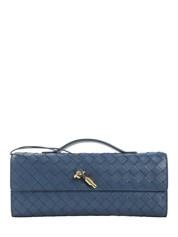 Bottega Veneta Andiamo Long Clutch - Blue
