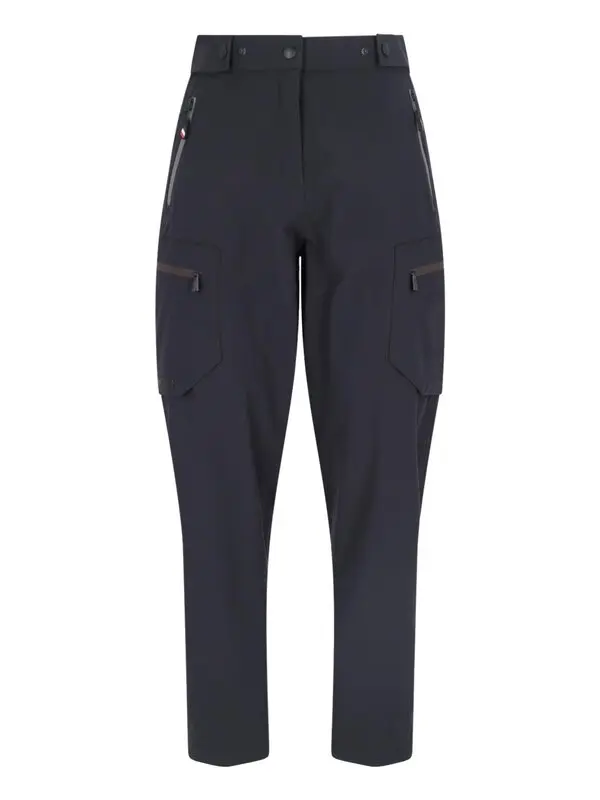 Moncler Technical Stretch Trousers - Black