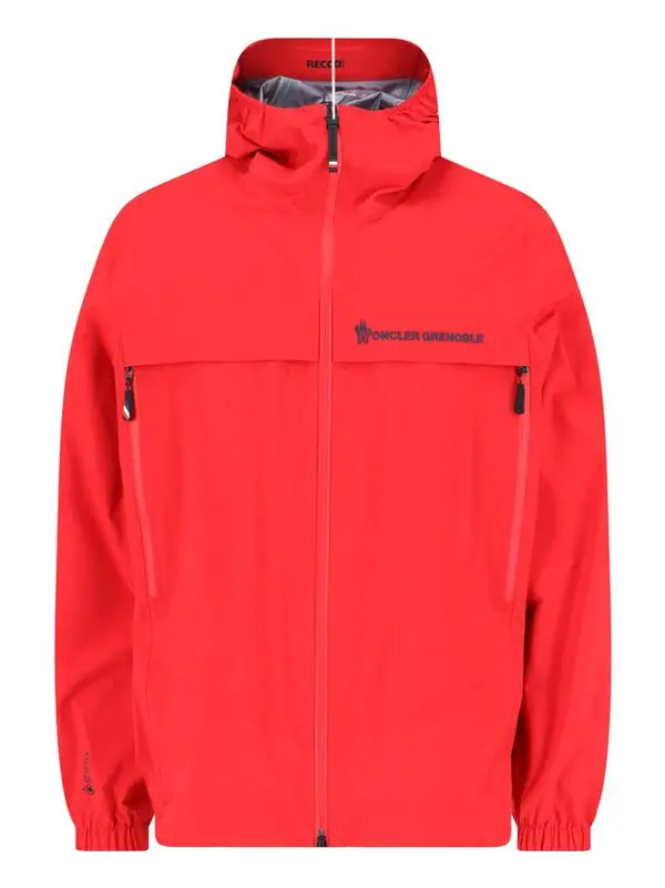 Moncler Hooded Gore-tex Ski Jacket - Red