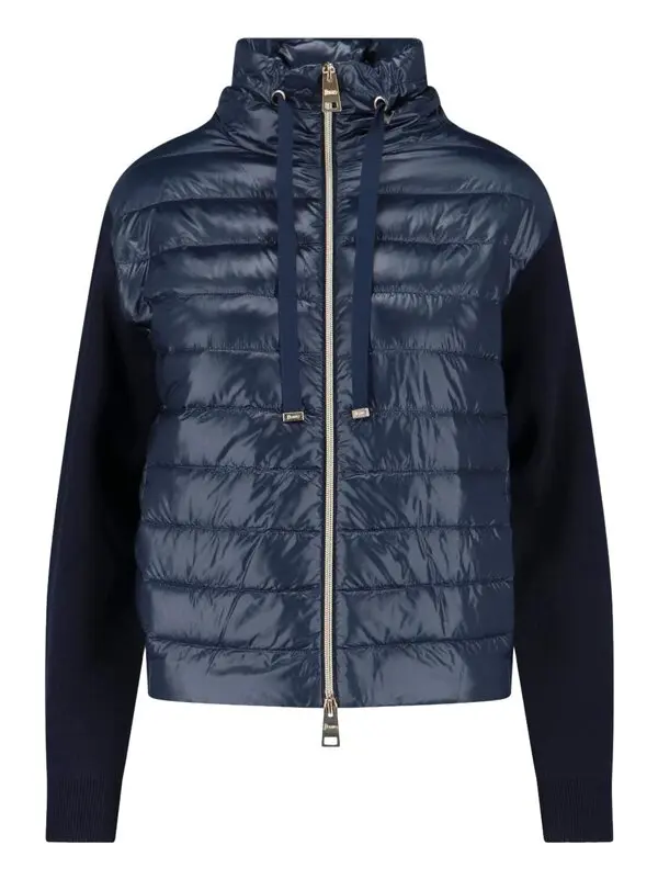 Herno Quilted Down-filled Jacket - Blue
