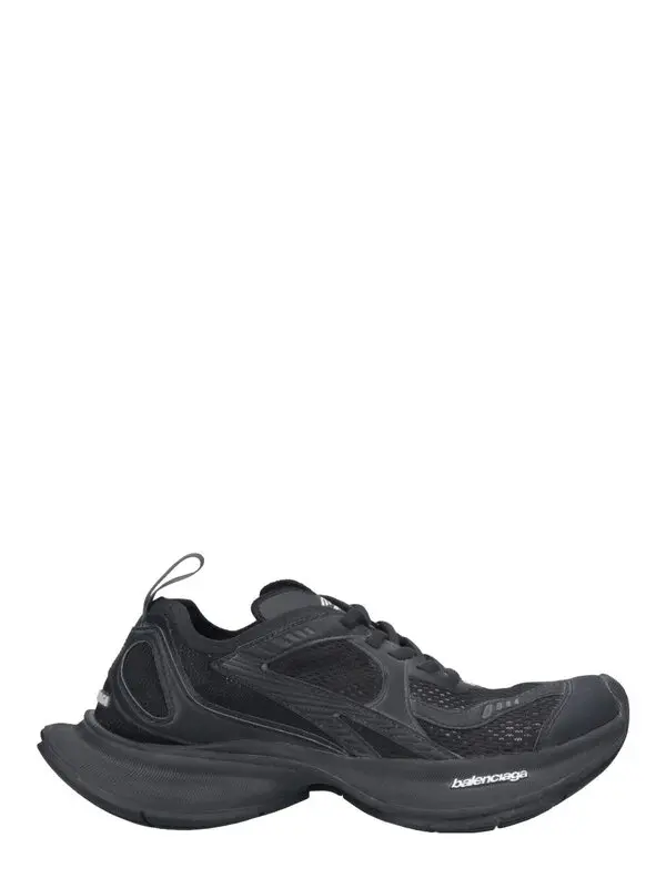 Balenciaga Technical Sneakers With Tpu Support - Black