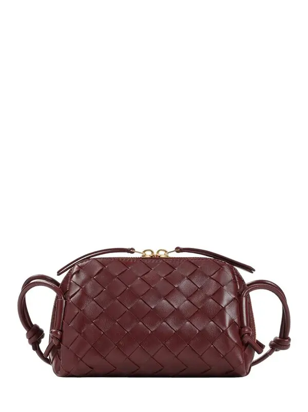 Bottega Veneta Mini Pouch Handbag - Red