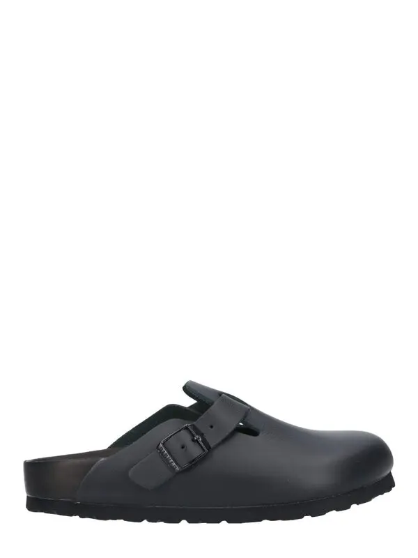 BIRKENSTOCK Elegant Boston Sabots - Black