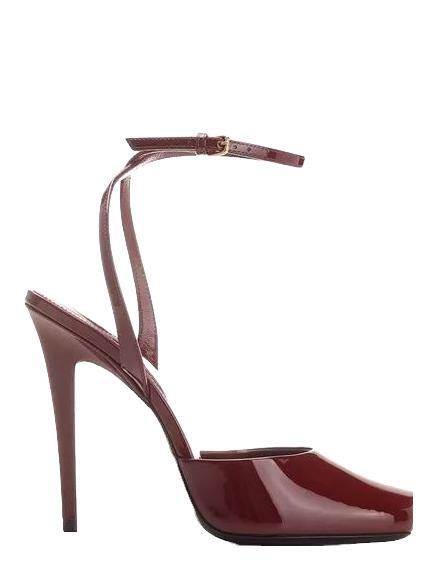 Saint Laurent Orhand 110mm Sandal - Grenat
