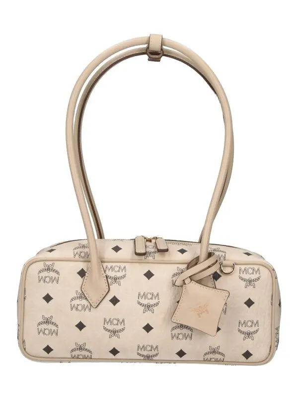 Mcm Mini Style Crossbody Bag - Beige