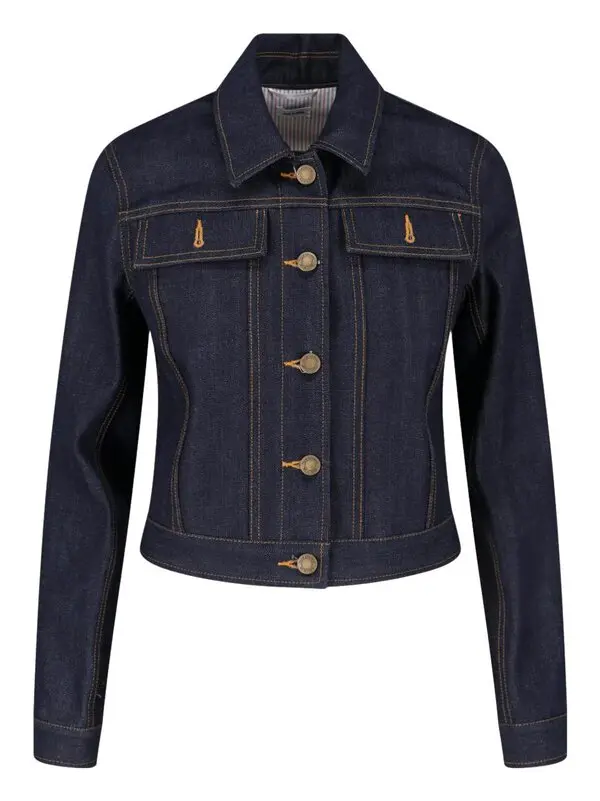 Thom Browne Classic Denim Jacket - Blue