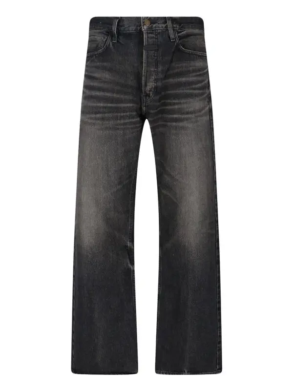 Fear Of God 100% Cotton Jeans - Black