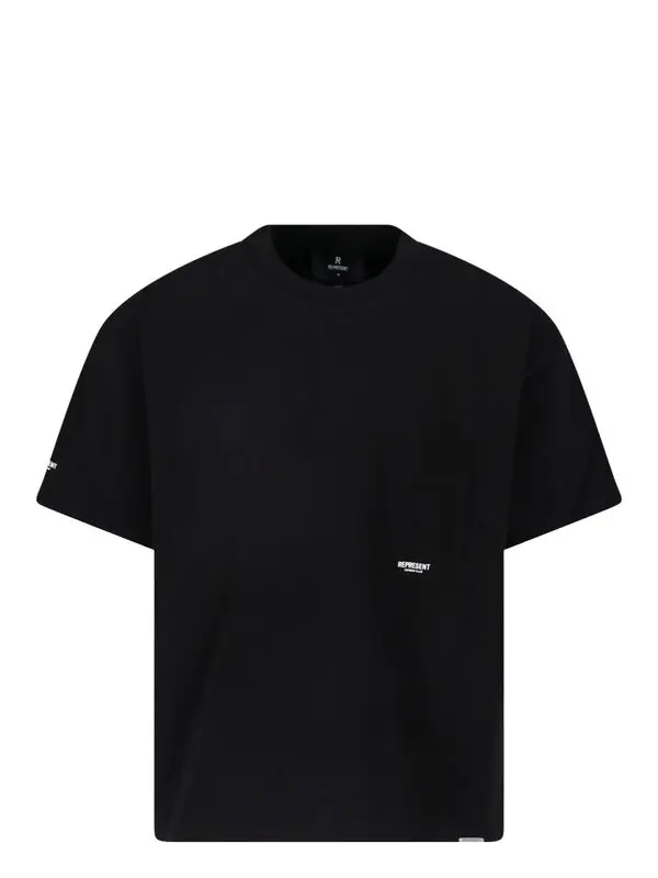 REPRESENT 100% Cotton Graphic T-shirt - Black
