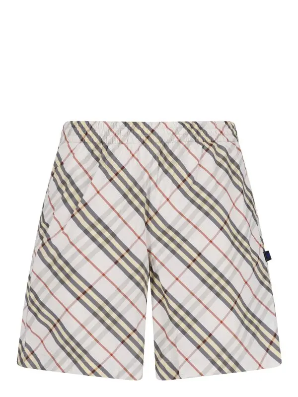 Burberry Checked Utility Bag - Multicolor