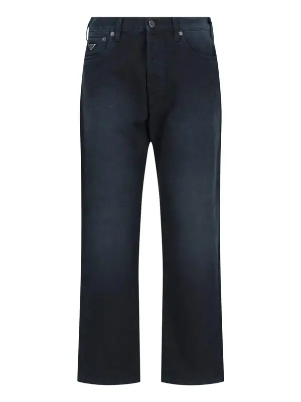 Prada Straight Leg Jeans - Black