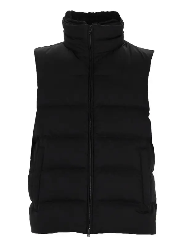 Herno Quilted Puffer Vest - Black
