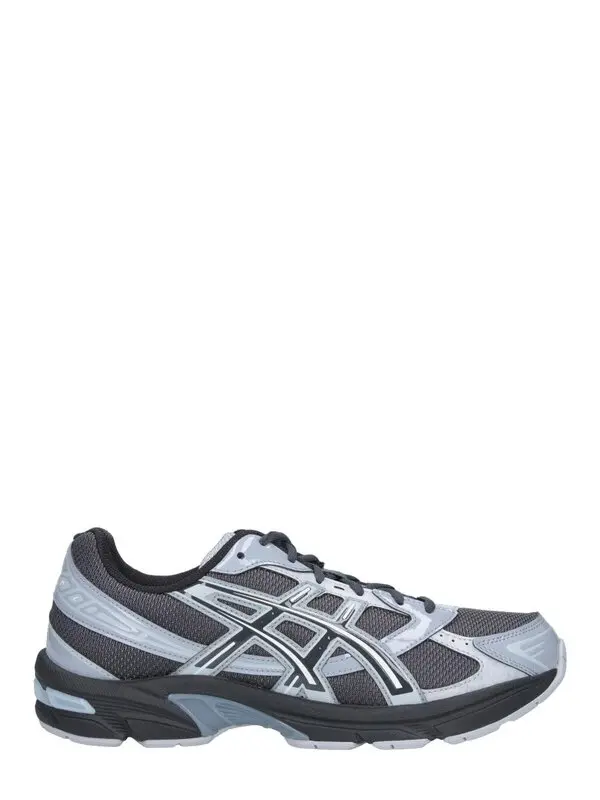 Asics Logo Detail Lace-up Sneakers With Padded Collar - Grey