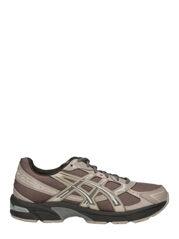 Asics Lace-up Mesh Sneakers With Rubber Sole - Brown