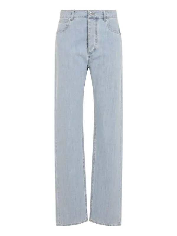 Bottega Veneta Straight Leg Jeans - Blue