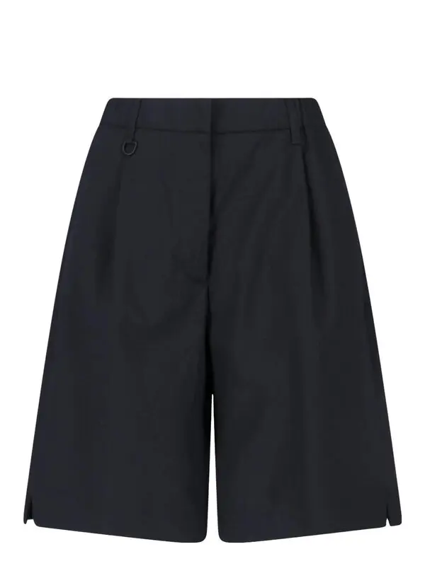 Herno Tailored Wool-blend Trousers - Black