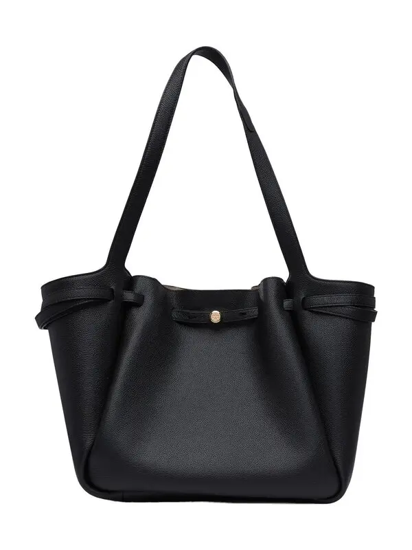 Tory Burch Nappa Leather Shoulder Bag - Black