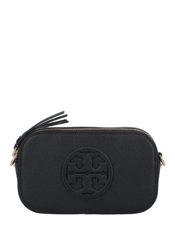 Tory Burch Leather Crossbody Bag - Black