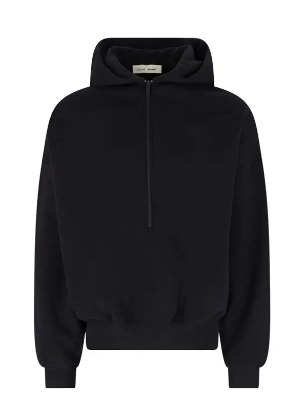 Fear Of God Essentials Cotton-blend Fleece Sweatshirt For - Black