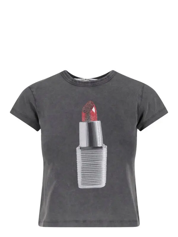 Alexander Wang Graphic T-shirt - Black