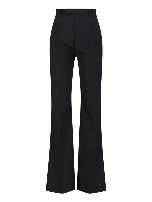 VIVIENNE WESTWOOD Tailored Virgin Wool Trousers - Black