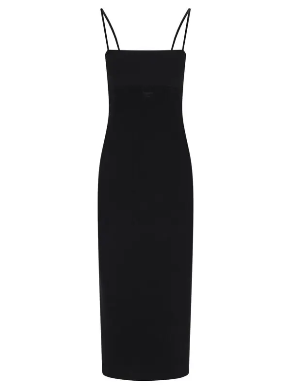 Alexander Wang Silk-blend Viscose Dress - Black