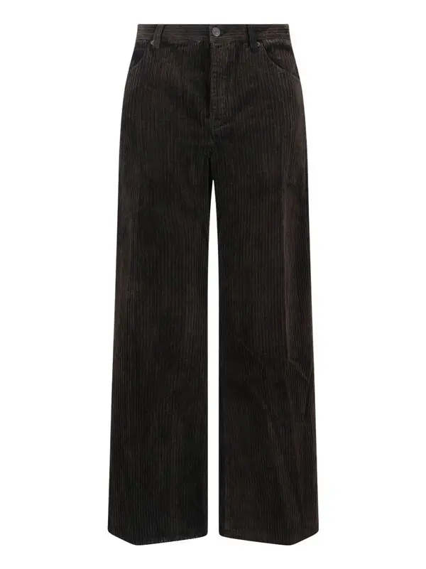 FRAME Corduroy Stretch Trousers - Brown