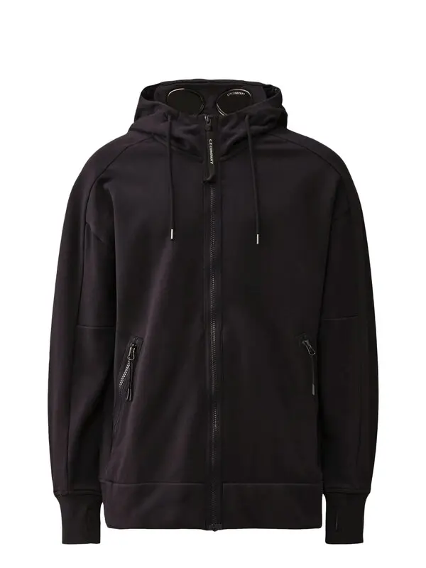C.P. COMPANY Half-zip Mock Neck Sweatshirt - Grey
