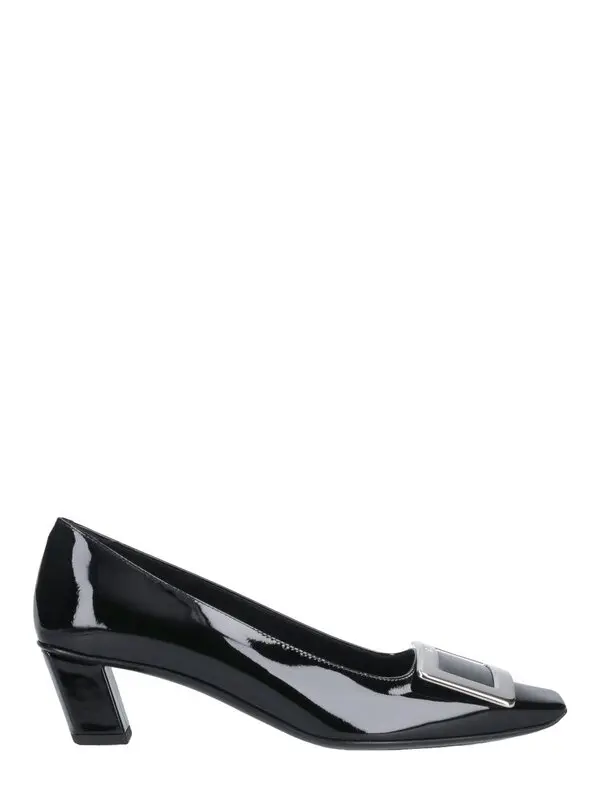 ROGER VIVIER Buckled High Heel Pumps - Black