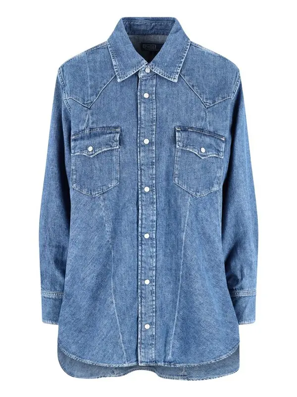 Polo Ralph Lauren Classic Denim Shirt - Blue