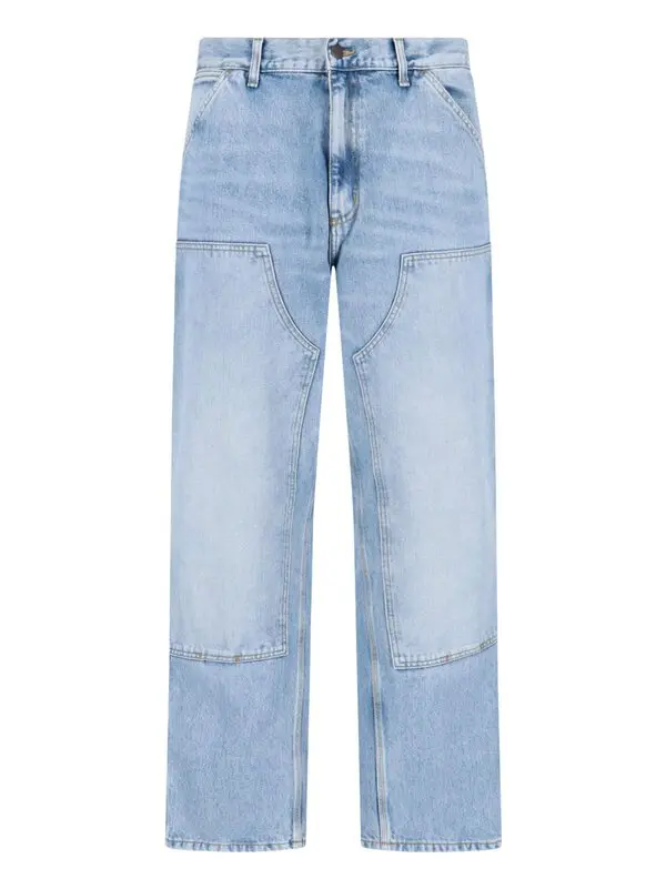 Carhartt Work In Progress Workwear Cotton Jeans - Blue
