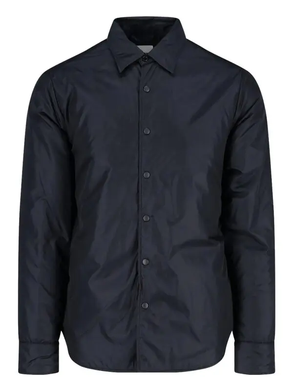 Aspesi Technical Button-up Shirt Jacket - Black