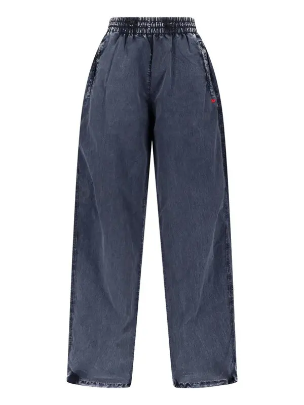 DIESEL® Polyamide Tailored Trousers - Blue
