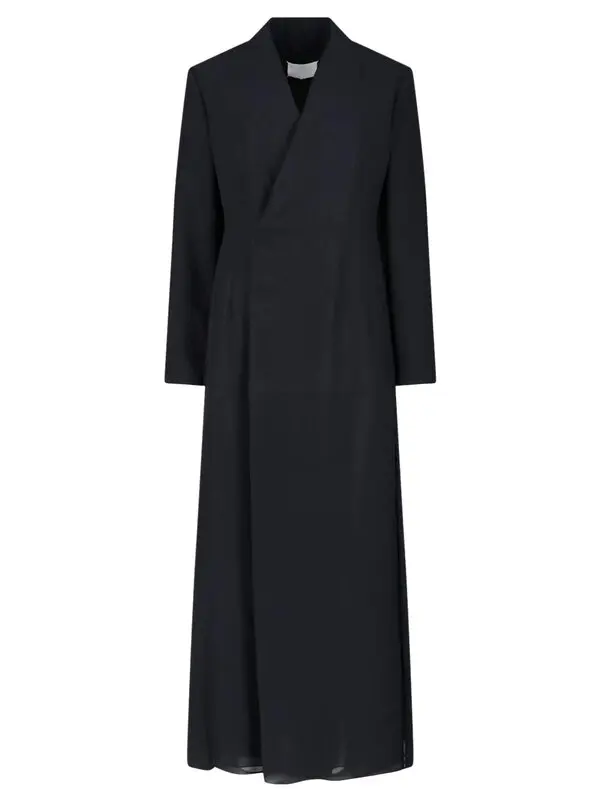 MAISON MARGIELA Wool & Silk-blend Dress - Black