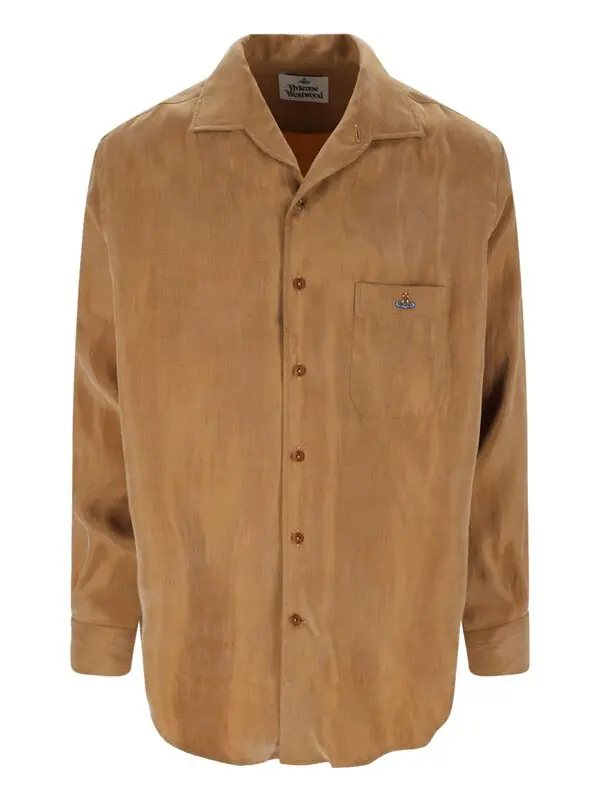 VIVIENNE WESTWOOD Lyocell Shirt - Brown