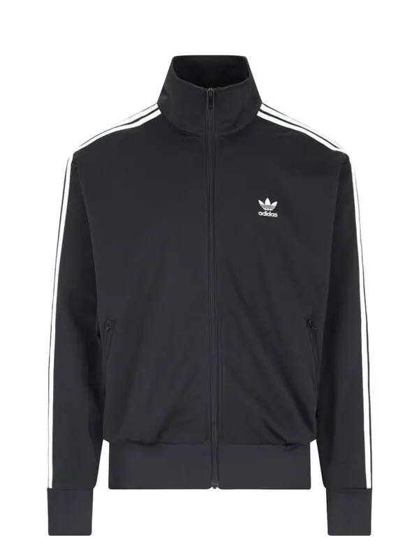 Adidas Recycled Polyester Cotton Blend Sweatshirt - Black