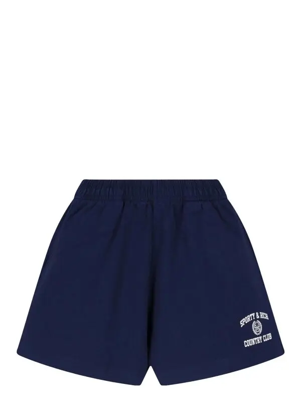 SPORTY & RICH Tailored Shorts - Blue