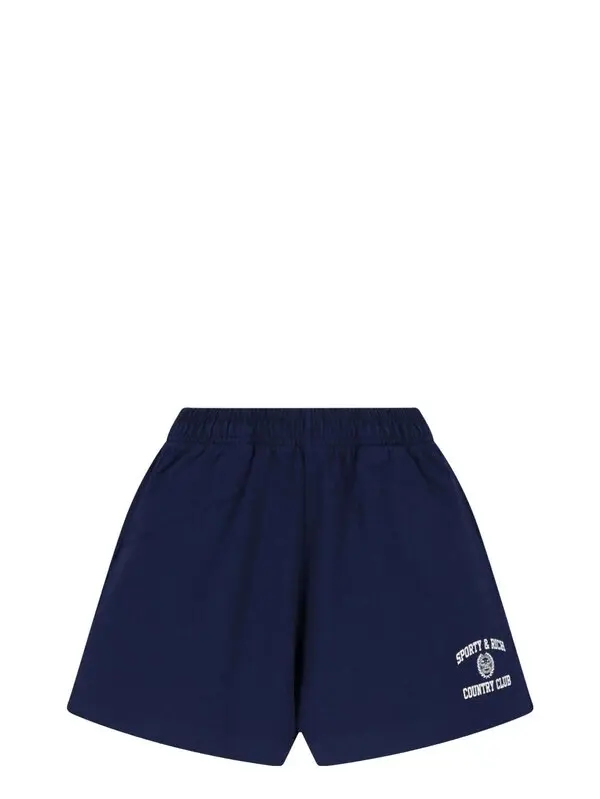 SPORTY & RICH Tailored Shorts - Blue