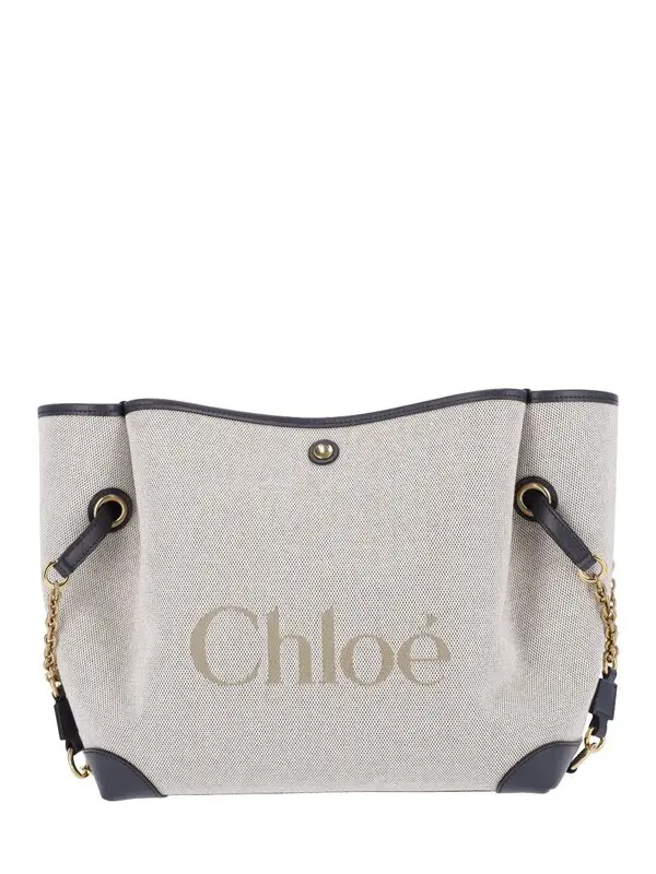 Chloé Cotton Mini Bag - Cream