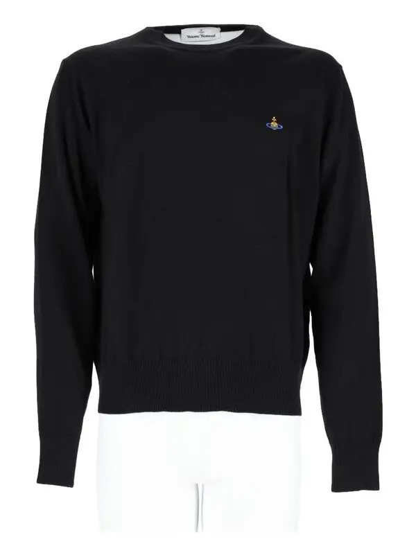 VIVIENNE WESTWOOD Cotton-cashmere Sweater - Black